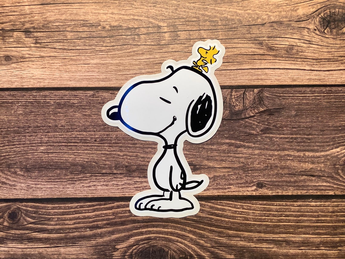 Snoopy Stickers - Etsy