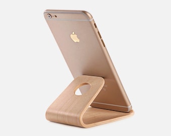 Wood Iphone Stand - Etsy