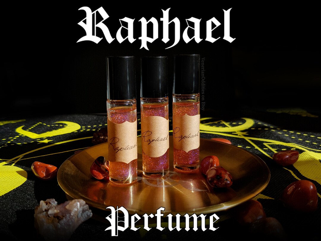 Raphael Perfume (leather, Rose, Oud) Baldur's Gate 3 Fragrance - Etsy