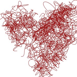 9 Heart Shape PNG SVG Files Instant Download Digital Valentines Day ...