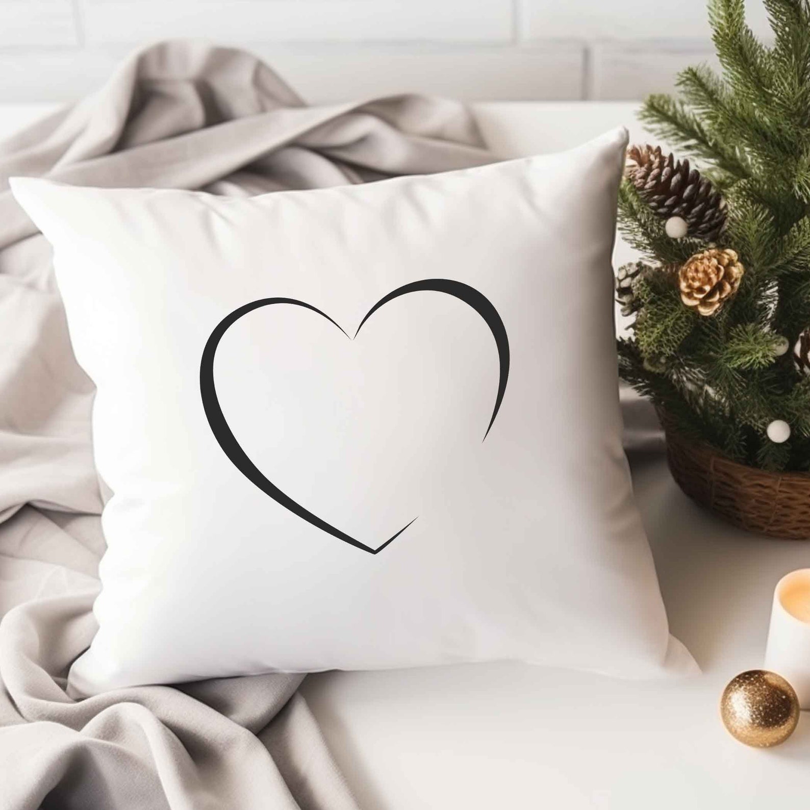 Open Heart Frame Svg Files for Cricut - Etsy