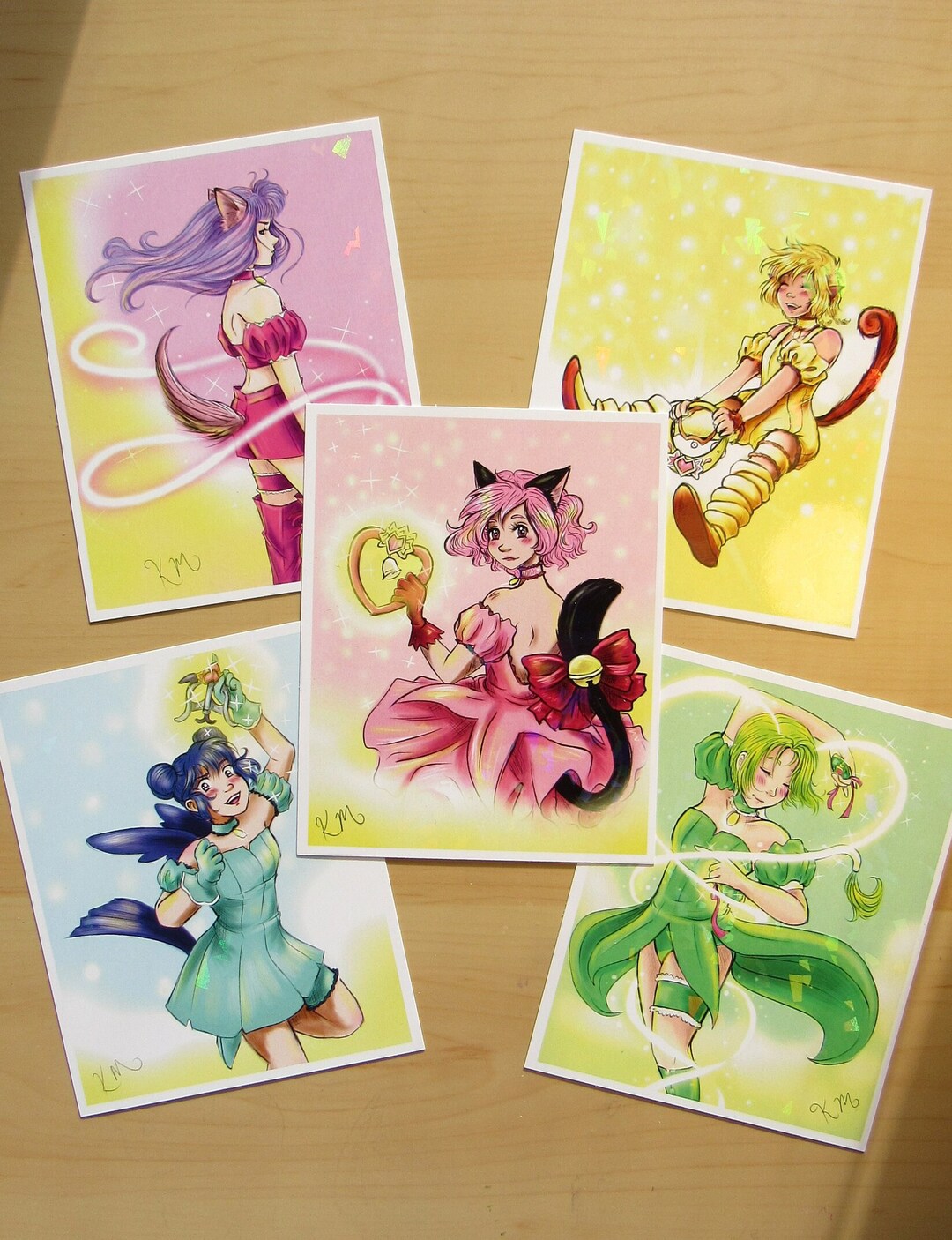 Mew Mew Mini Prints - Etsy