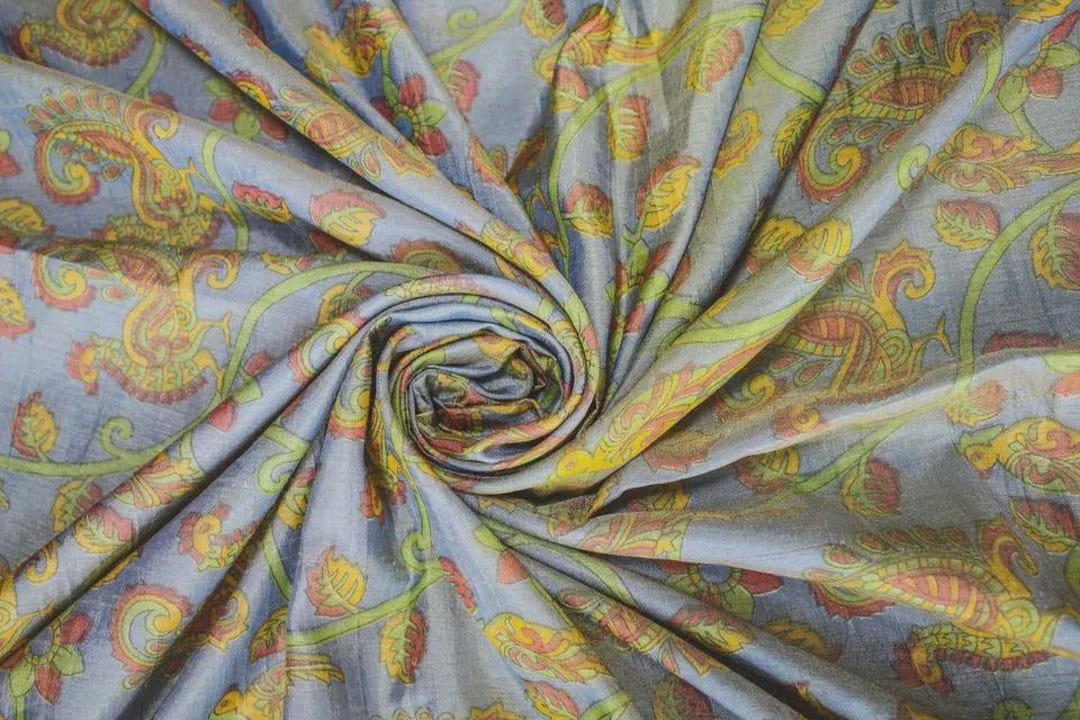 Patola Saree Vintage Indian Fabric Handloom Handwoven Dress Making ...