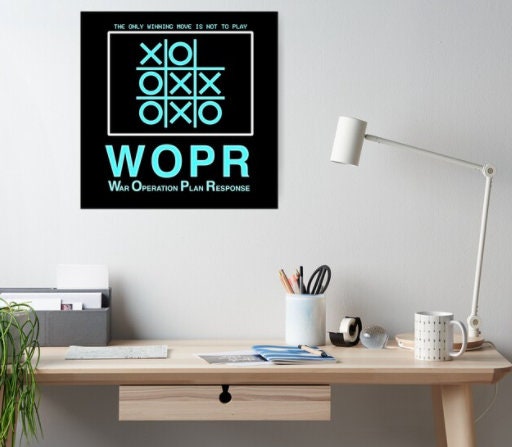 WOPR : Inspired by War Games Poster | Etsy