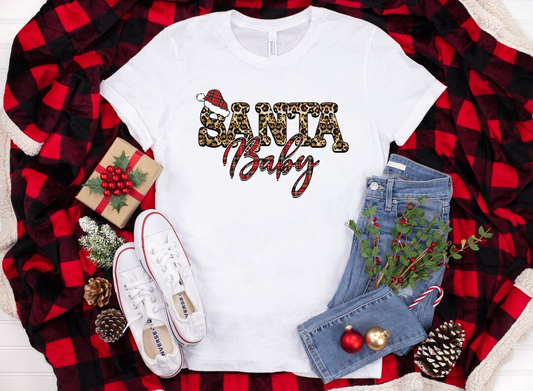 Santa Baby Unisex Tee Santa Baby T-shirt Santa Baby Shirt - Etsy España