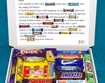 Personalised Christmas Hot Chocolate Christmas Eve Box Filler Christmas ...