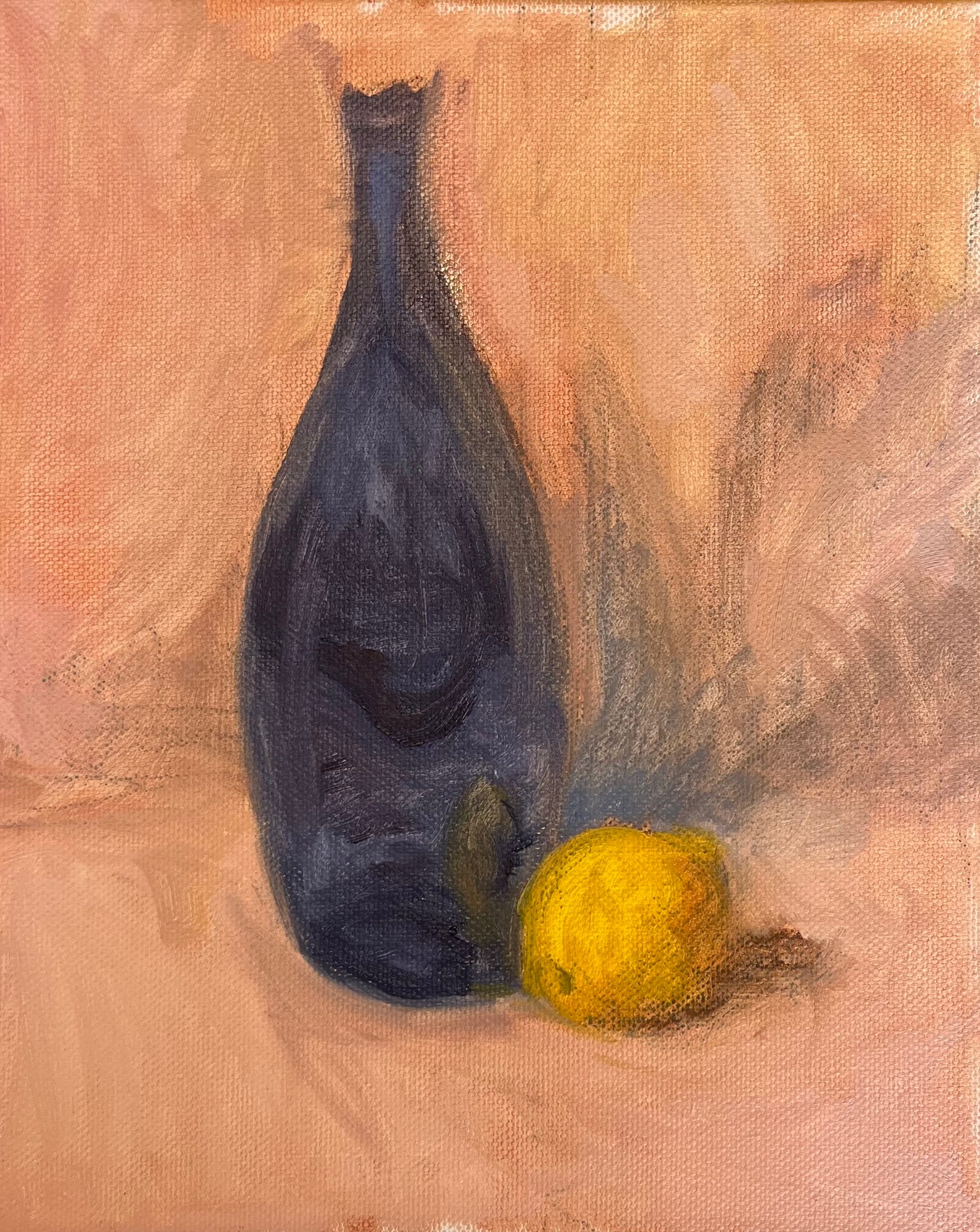 Still Life With Blue Bottle - Etsy