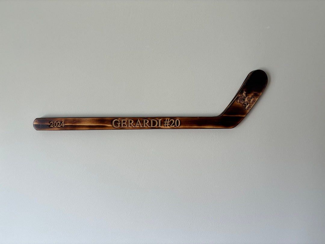 Custom Mini Wood Hockey Stick - Etsy
