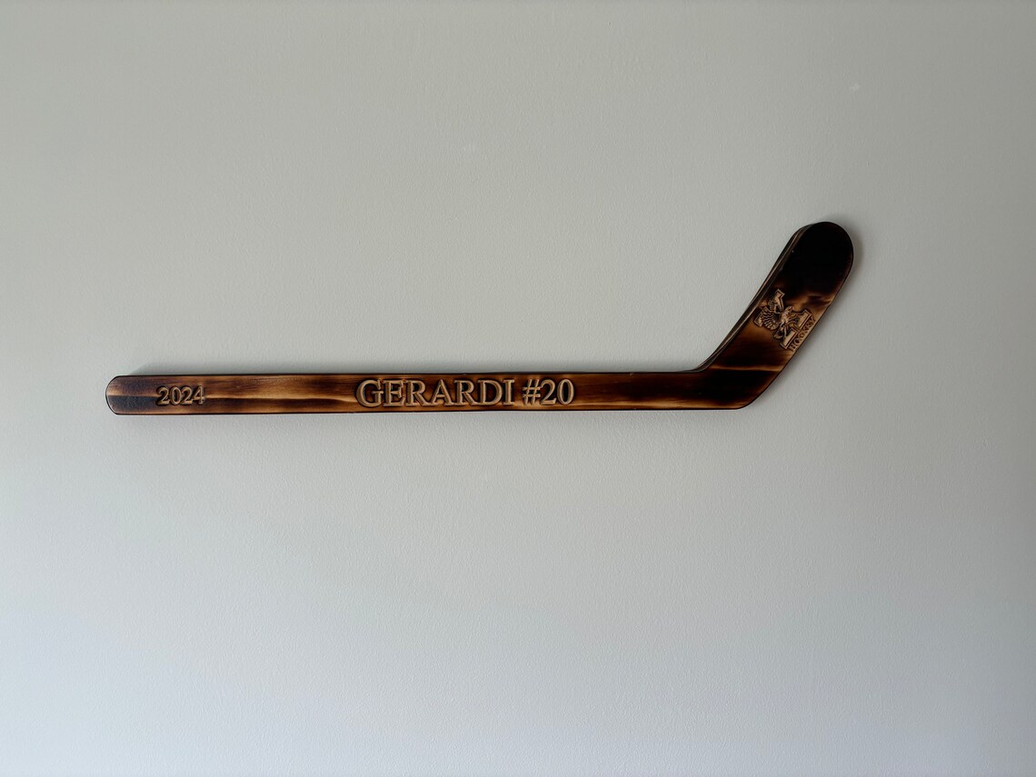 Custom Mini Wood Hockey Stick - Etsy