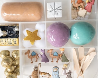 Nativity Sensory Bin - Etsy