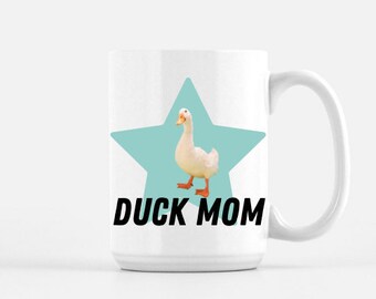 Duck Mom Mug - Etsy