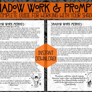 Shadow Work Complete Guide Journal Prompts Printable Pages Grimoire ...