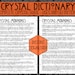 Crystal Guide Complete Guide for Uses and Definitions Instant Download ...
