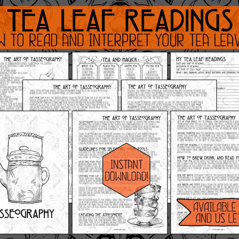 Tea Leaf Reading Cup - Etsy