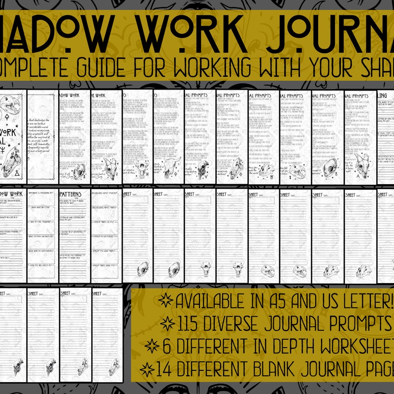 Shadow Work for Men Journal - Etsy UK