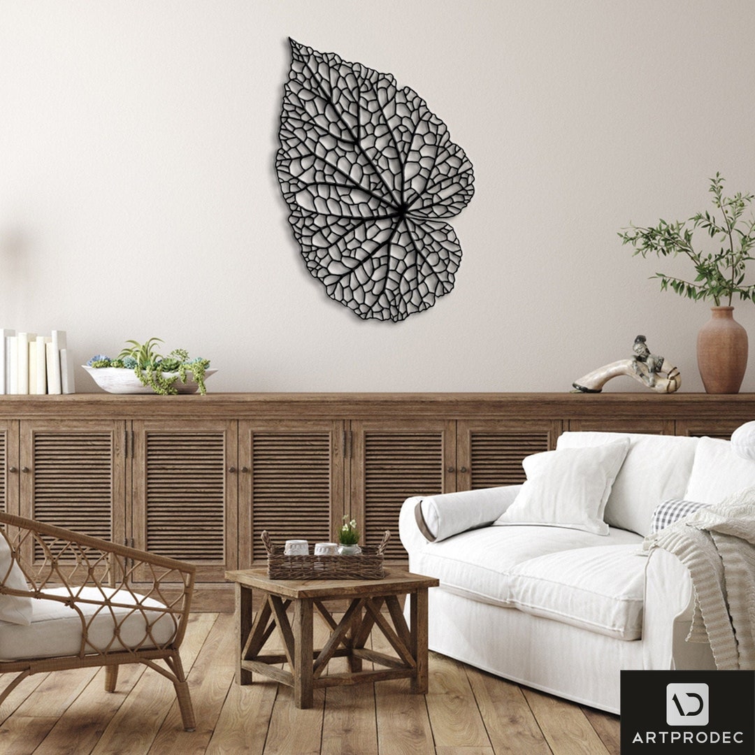 Leaf Leaf Metal Wall Art Metal Wall Art Metal Wall Sign - Etsy