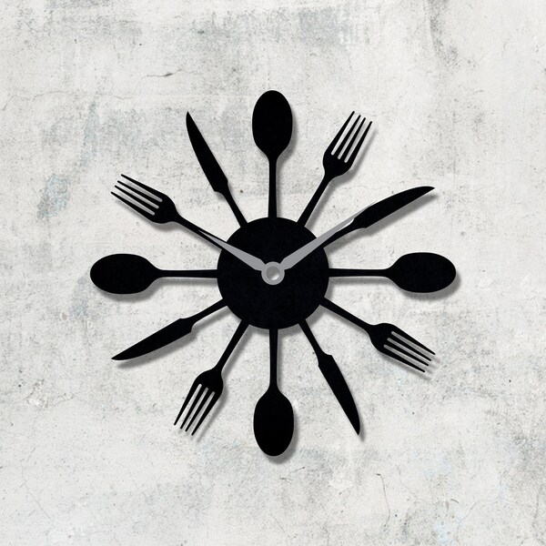 Kitchen Clock - Etsy