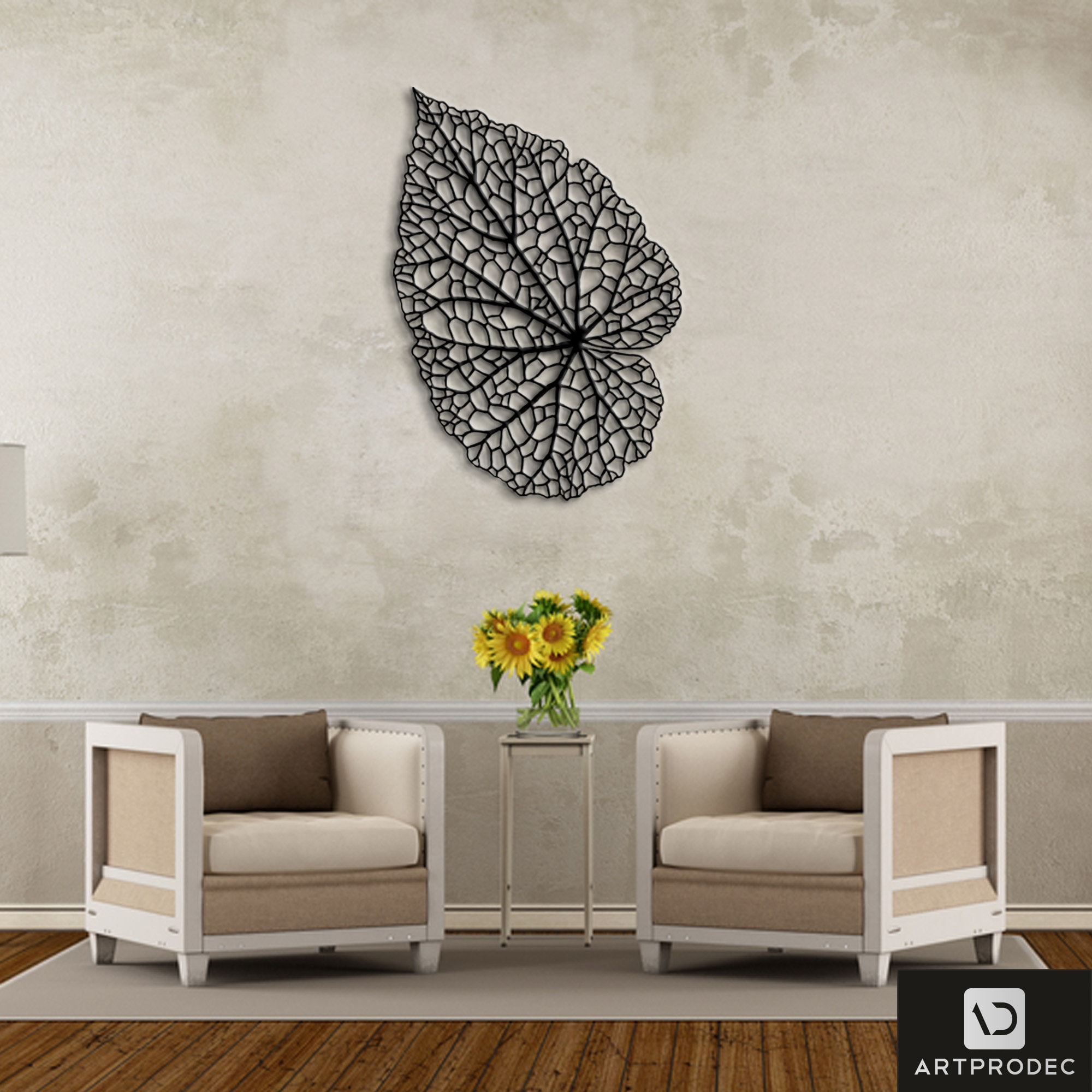 Leaf Leaf Metal Wall Art Metal Wall Art Metal Wall Sign | Etsy