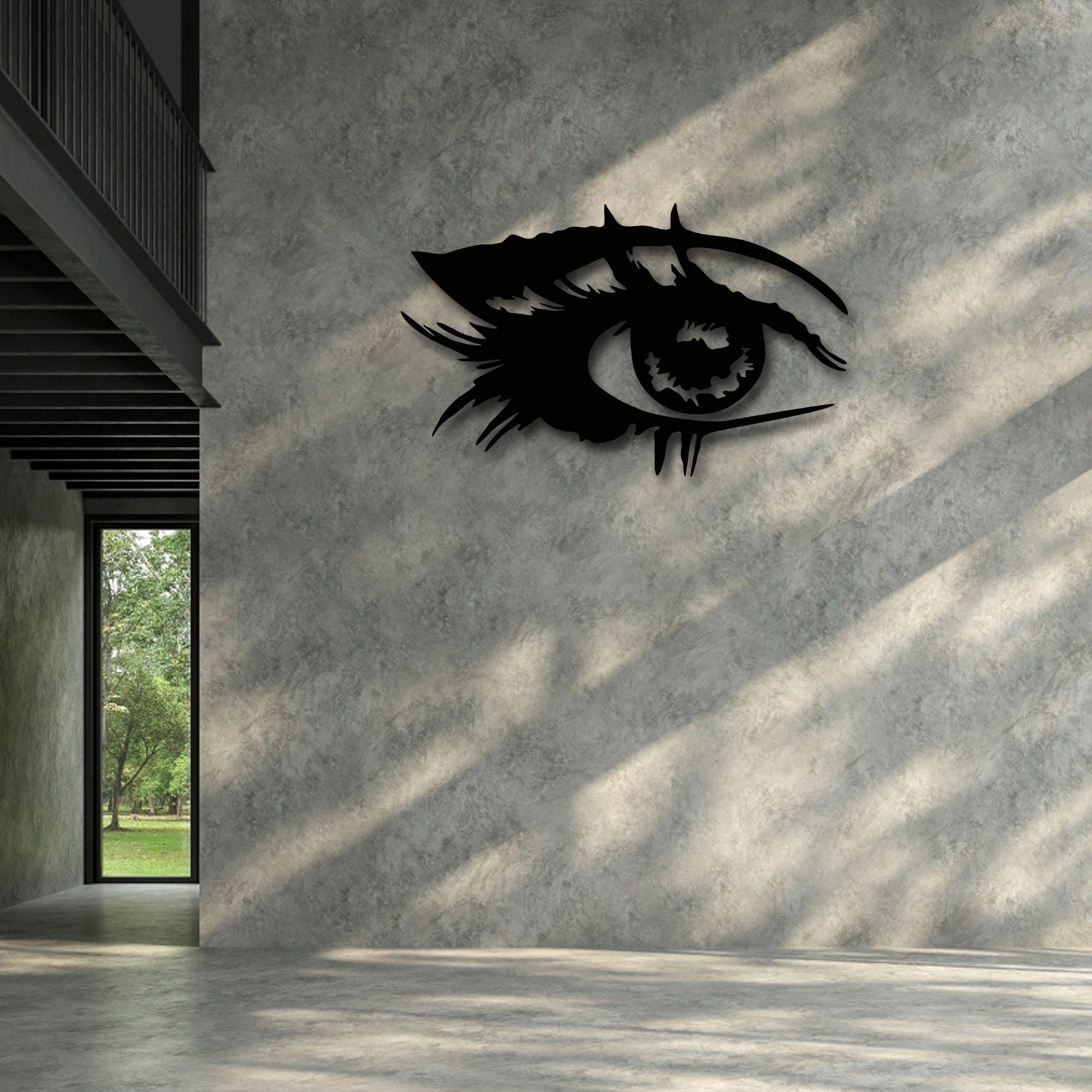 Eye Wall Decorliving Room Wall Artmodern Wall Decorabstract - Etsy