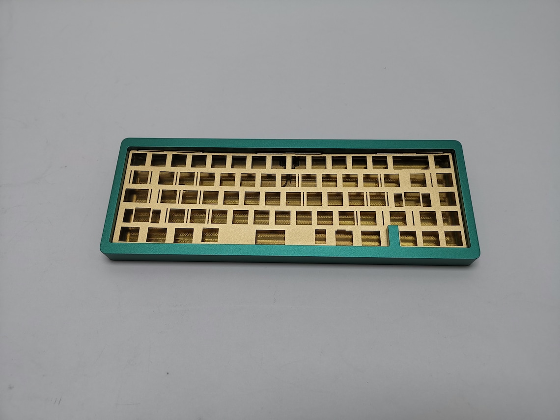 Custom 75 65% Anodized Aluminum Cnc Machining Mechanical Keyboard ...