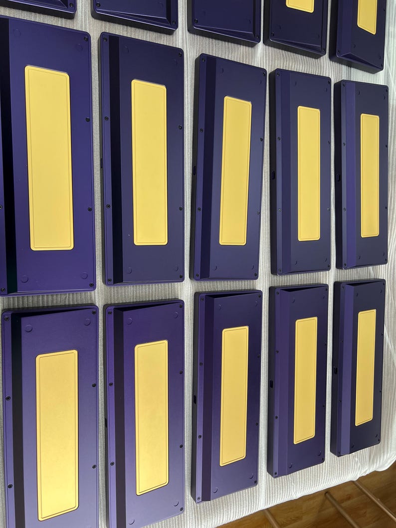 CNC Keyboard Prototype Anodizing Mechanical Aluminium Keyboard Case ...