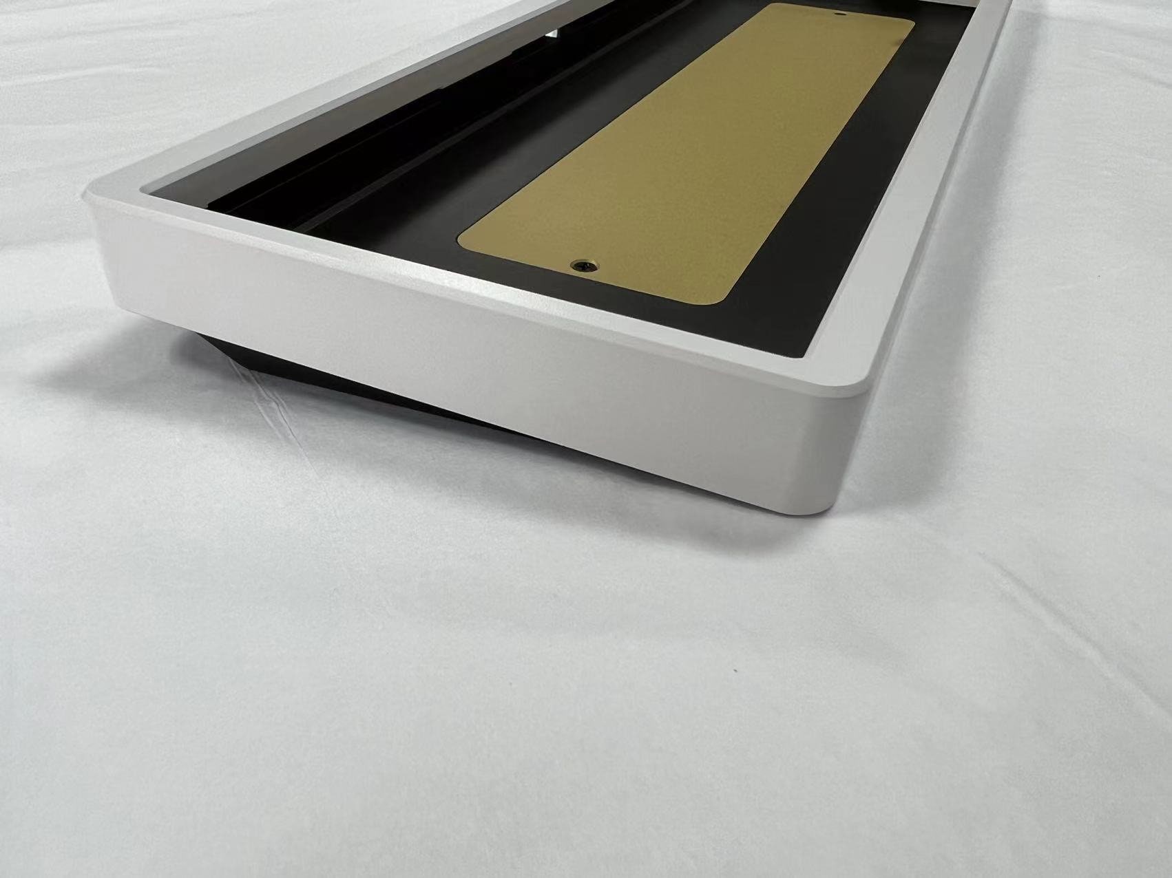 Custom Anodize Keyboard Spare Parts Mechanical Kit Brass Case 60 CNC ...