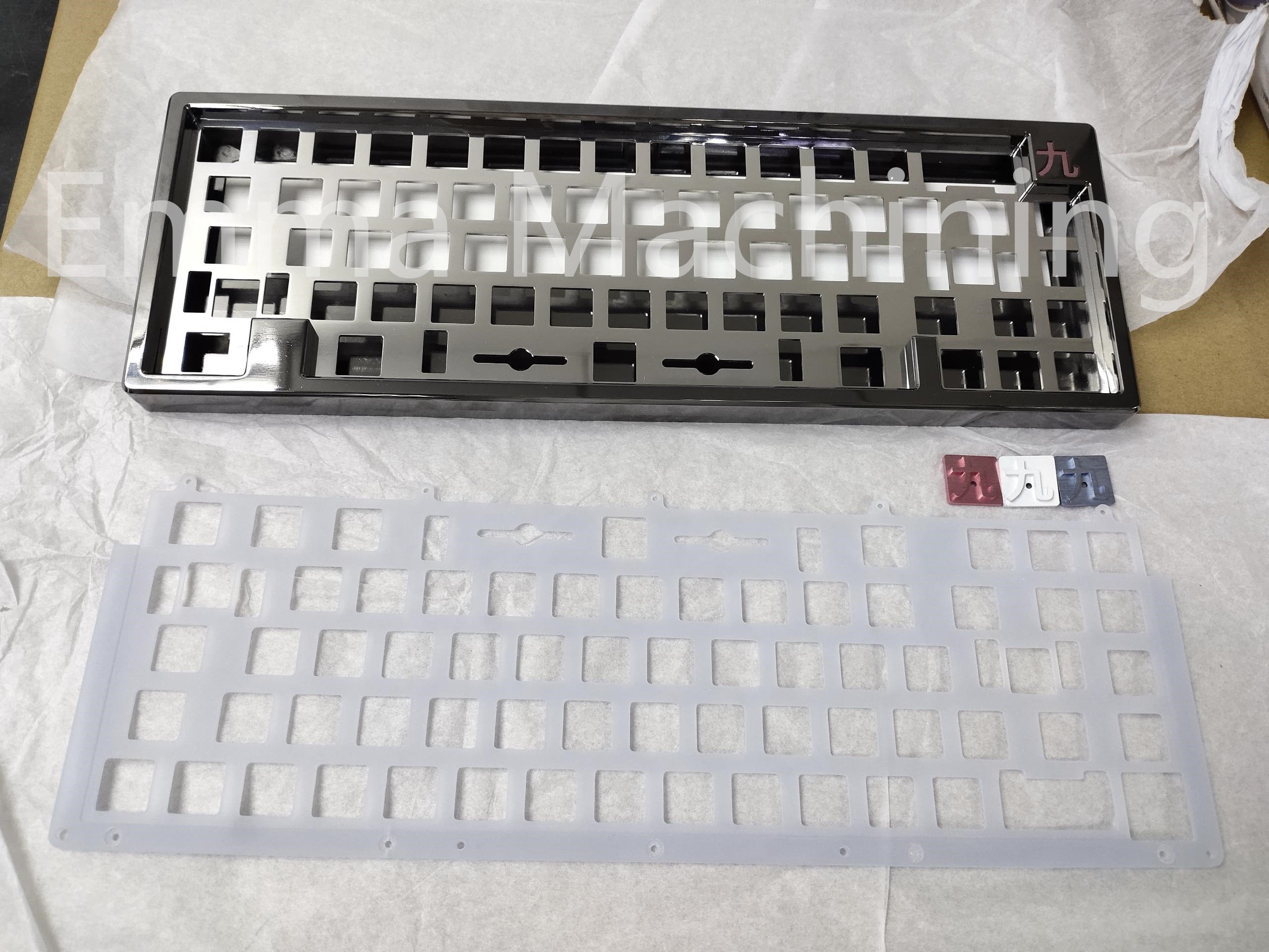 OEM CNC Machining Precision Plainted Mechanical Kyuu Gaming ...