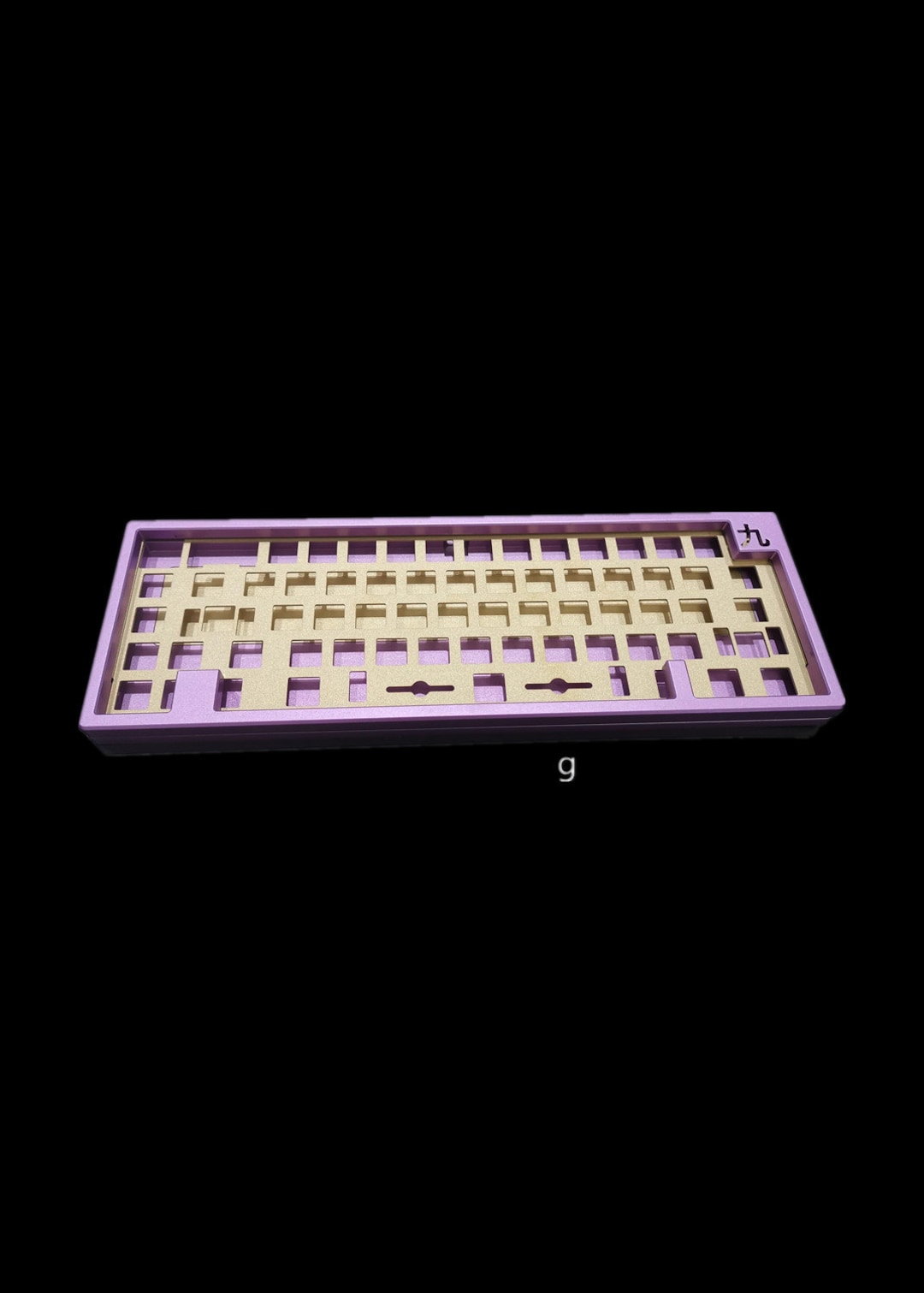 Custom Cnc Machining Keyboard Case 60% Machanical Anodized Lilac ...