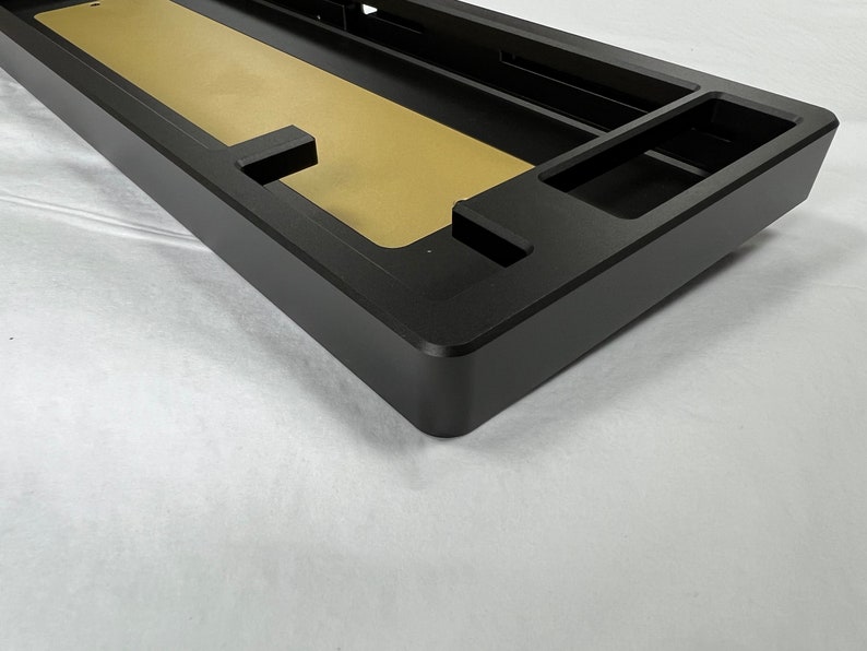 Custom Anodize Keyboard Spare Parts Mechanical Kit Brass Case 60 CNC ...