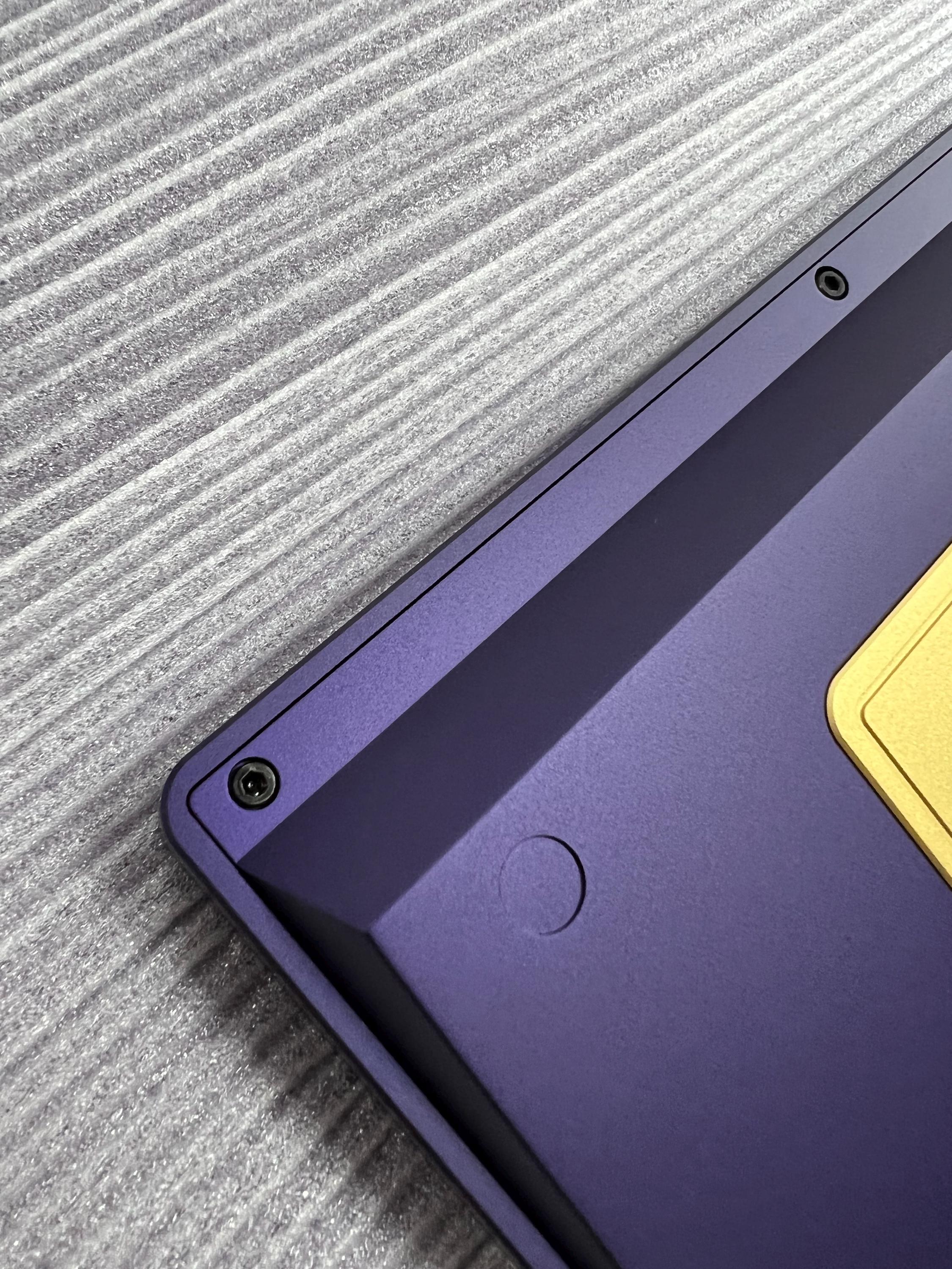 CNC Keyboard Prototype Anodizing Mechanical Aluminium Keyboard Case ...