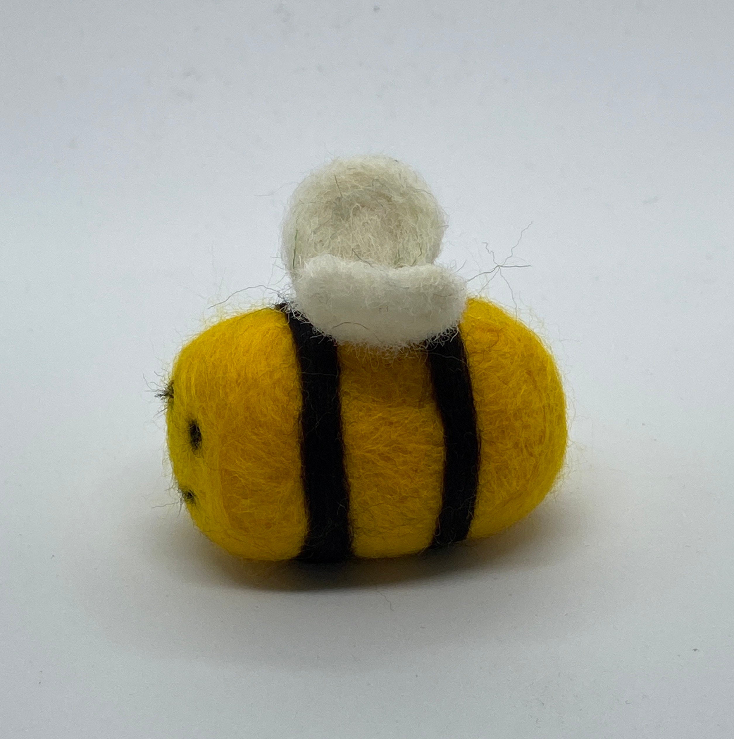 Needle Felted/ Felt Bumble Bee Collectible Bug Handmade - Etsy UK