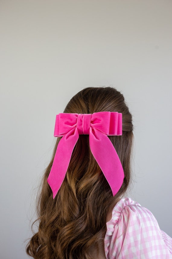 Hot Pink Ribbon Bow