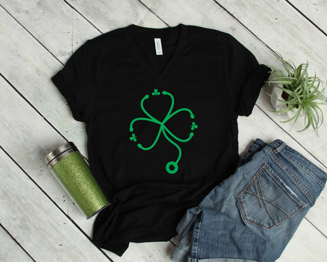 Stethoscope -st. Patrick's Day - Nurse Doctor Appreciation - Unisex ...