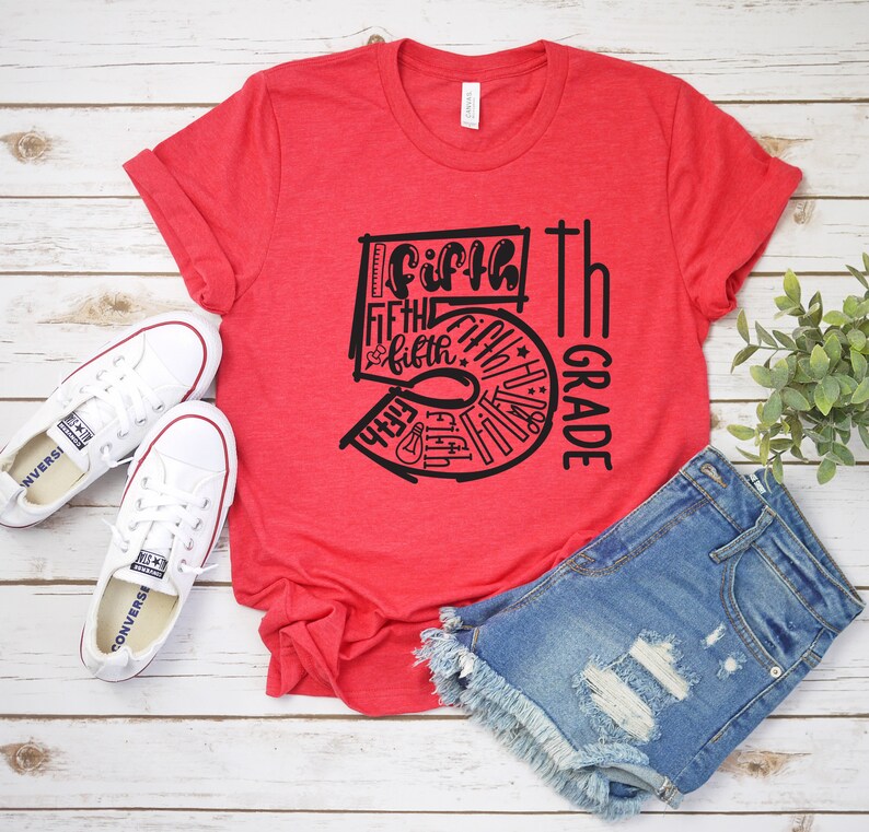 Fifth Grade Teacher - End of Year Gift - Teacher Appreciation - Unisex ...