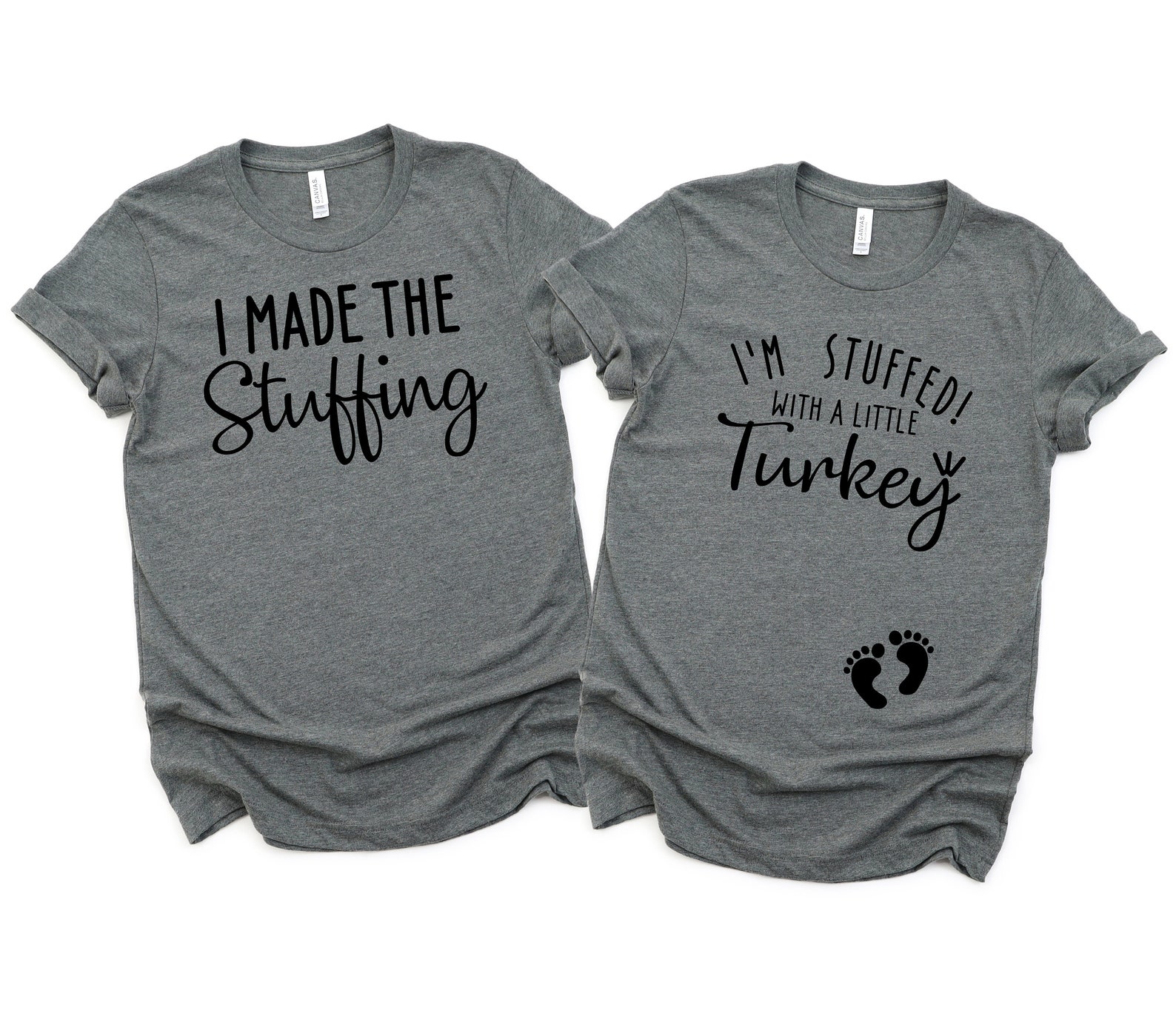 I Made the Stuffing - I Am Stuffed With a Little Turkey - Baby ...