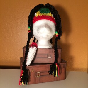 Rasta Hat, Rastafarian, Jamaican, Hats for Cats, Cat Costumes, Pet ...