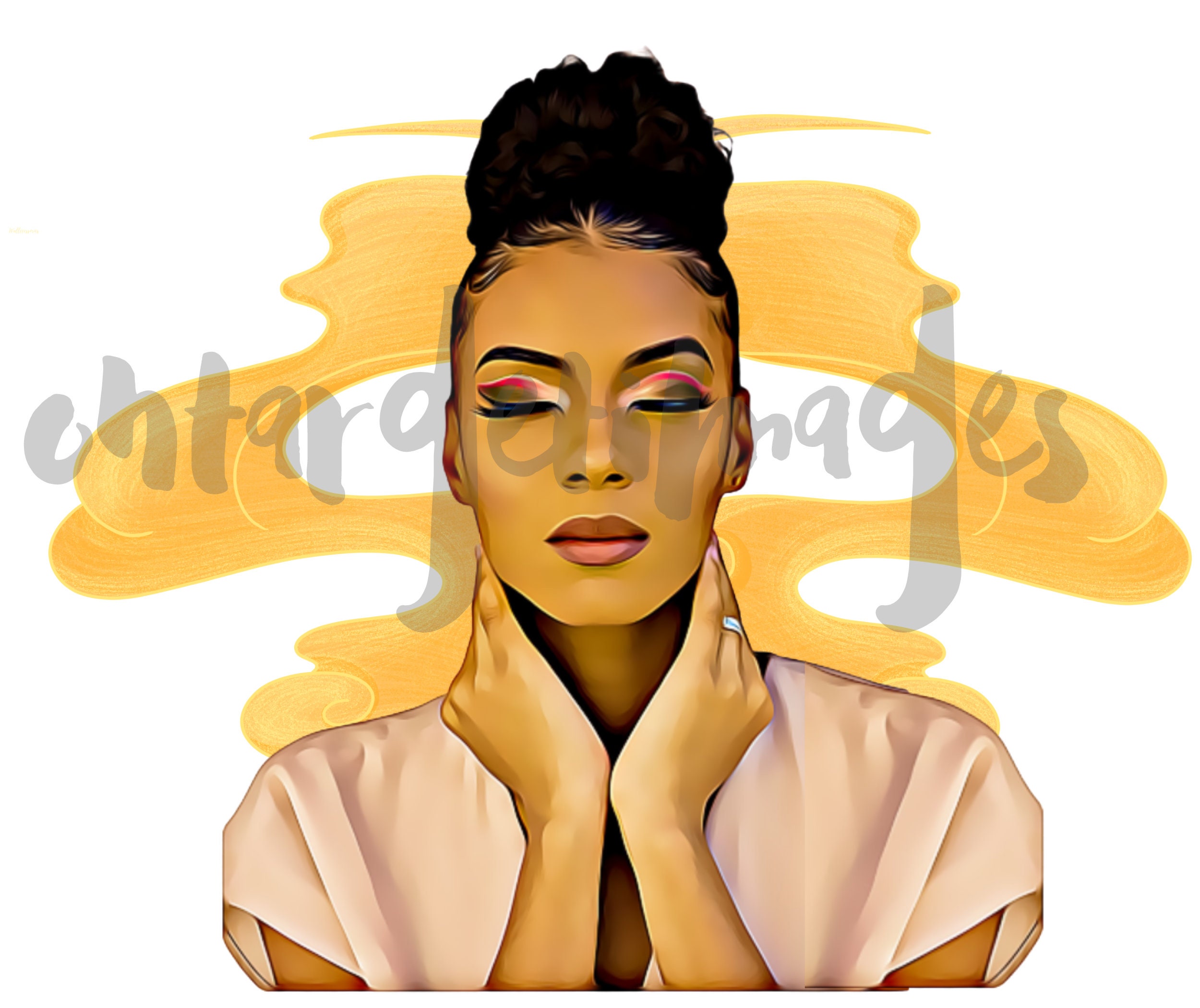 Art & Collectibles Black Woman png Black clip art African American SVG ...