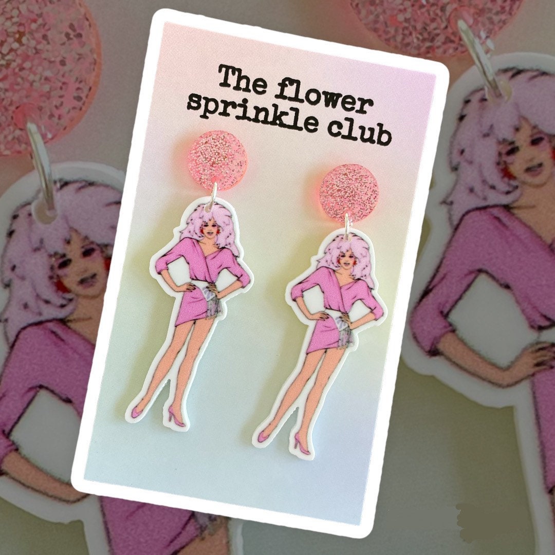Jem and the Holograms Earrings - Etsy Australia