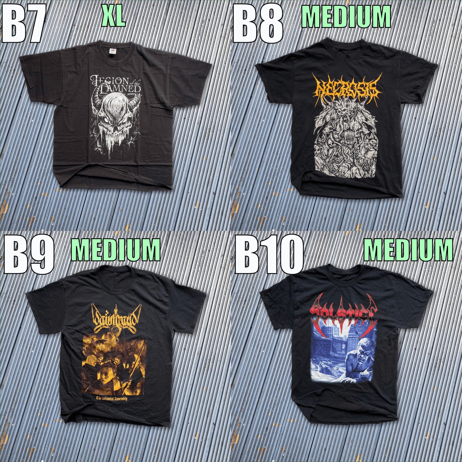 Death Metal T-Shirts Grunge & Gothic Tees Hoodies | Etsy