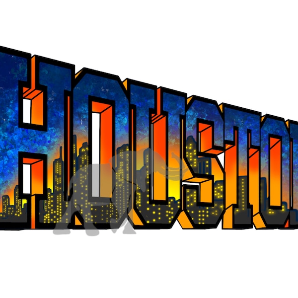 Houston - Etsy