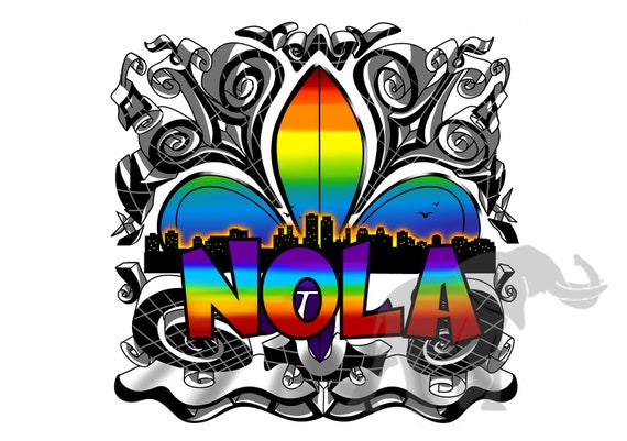 Nola 4 PNG Skyline - Etsy