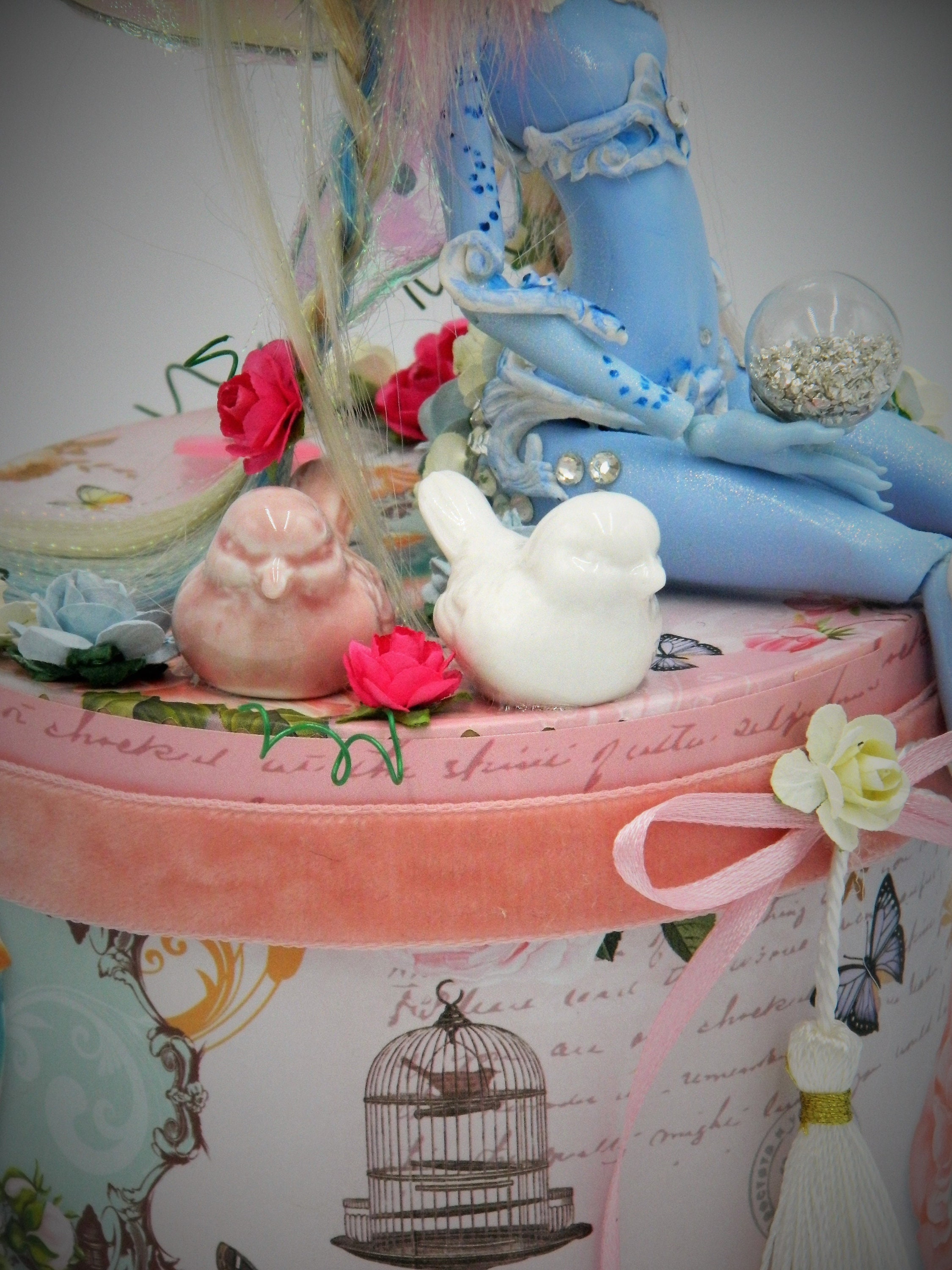 CRYSTAL Doll Figurine Monster High OOAK Repaint Custom - Etsy UK