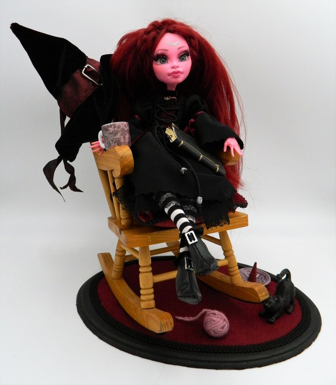 It's Tea Time Doll Figurine Monster High OOAK Repaint Custom - Etsy