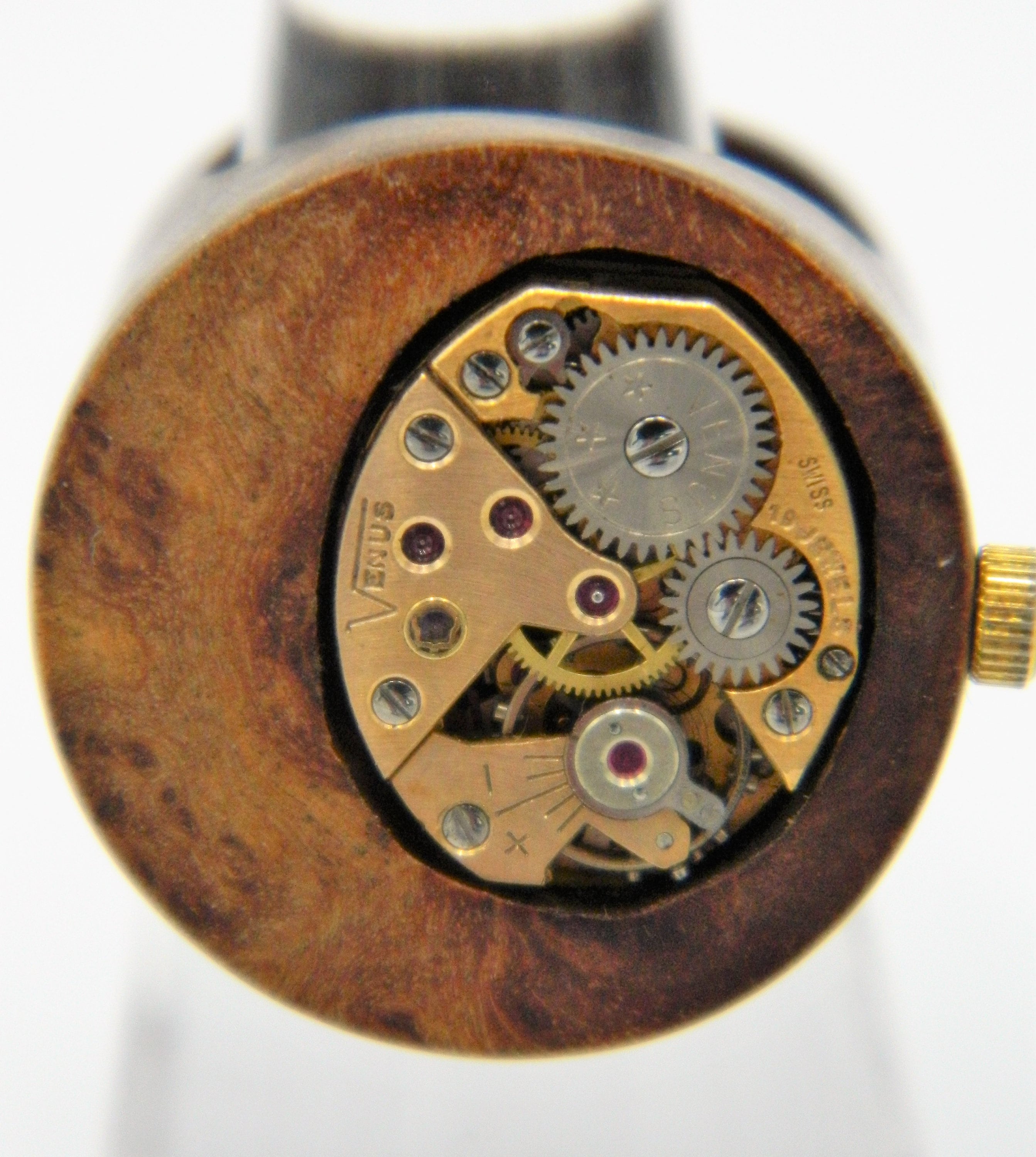 RING Steampunk Style Wooden Swiss Watch Mechanism - Etsy