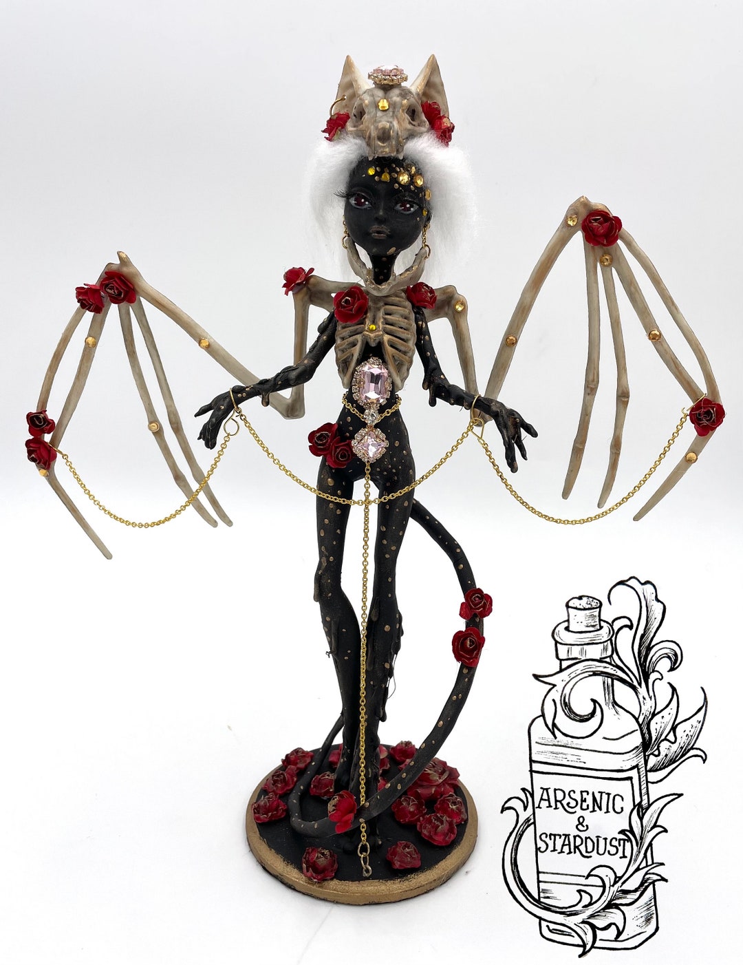 METAMORPHOSAE Doll Figurine Monster High OOAK Repaint Custom - Etsy