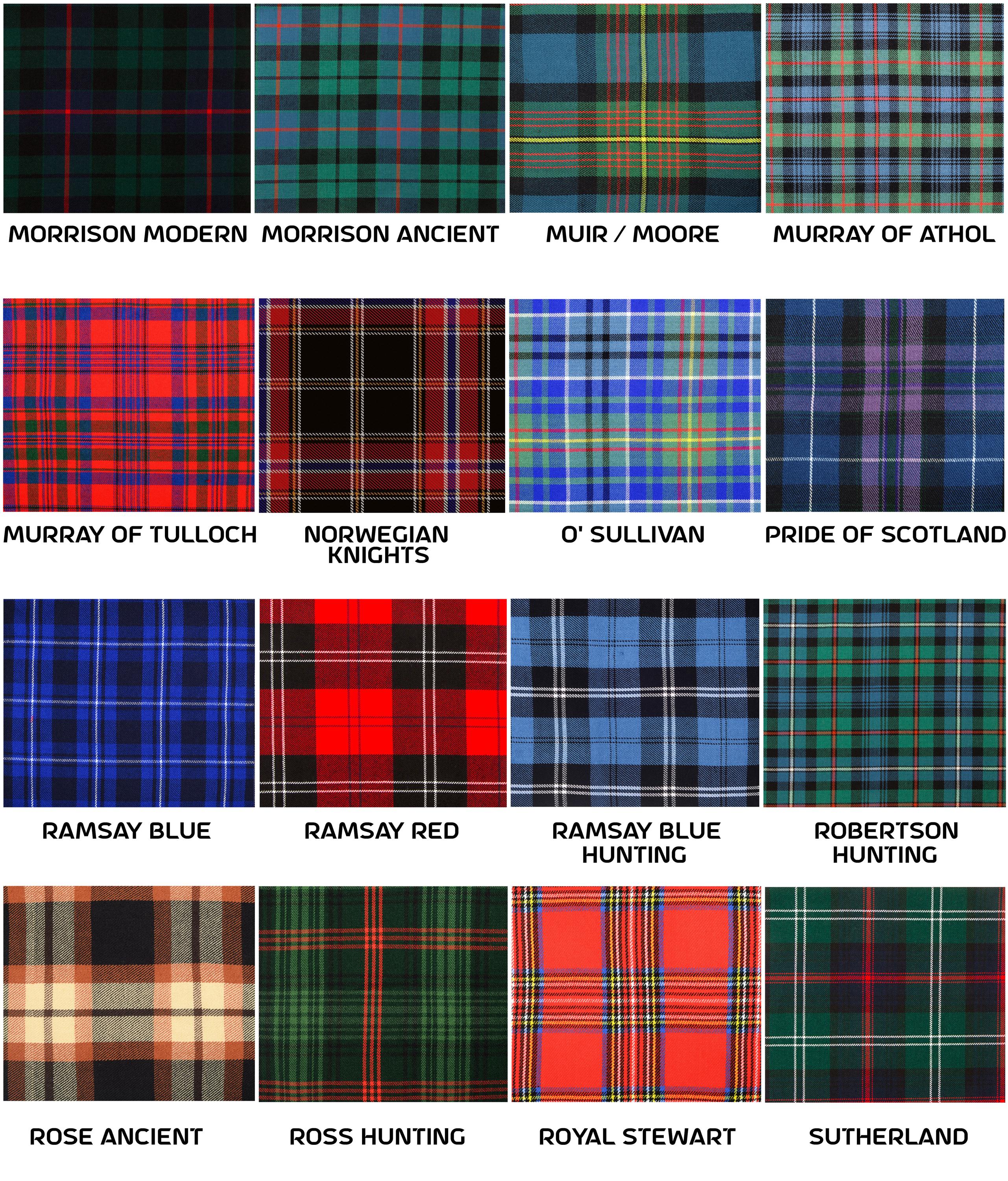 Scottish Tartan Great Kilt - Highlander Feileadh Mor - Great Kilt ...