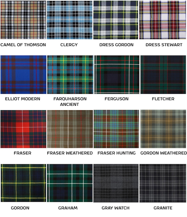 Scottish Tartan Great Kilt - Highlander Feileadh Mor - Great Kilt ...
