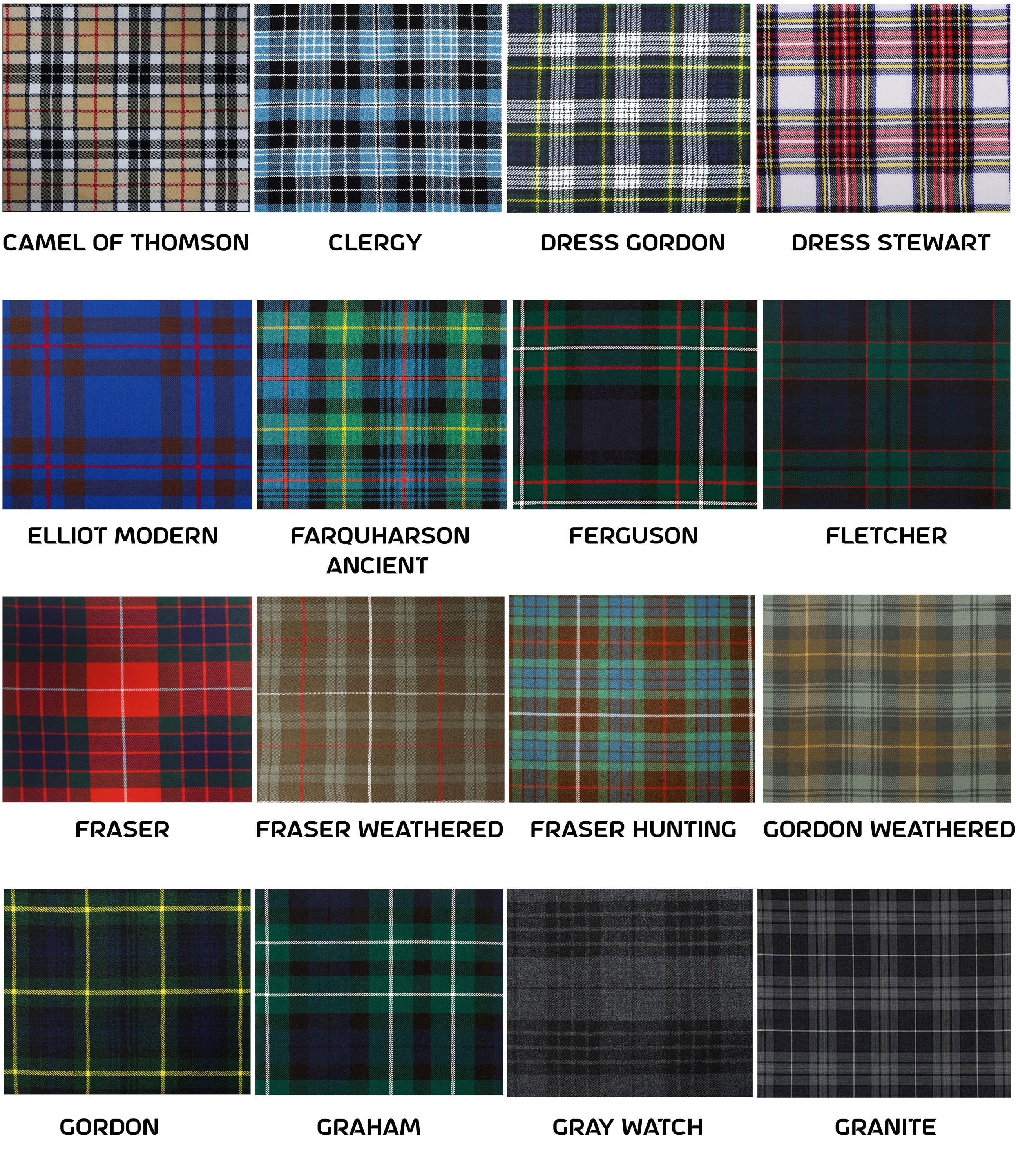 Scottish Tartan Great Kilt - Highlander Feileadh Mor - Great Kilt ...