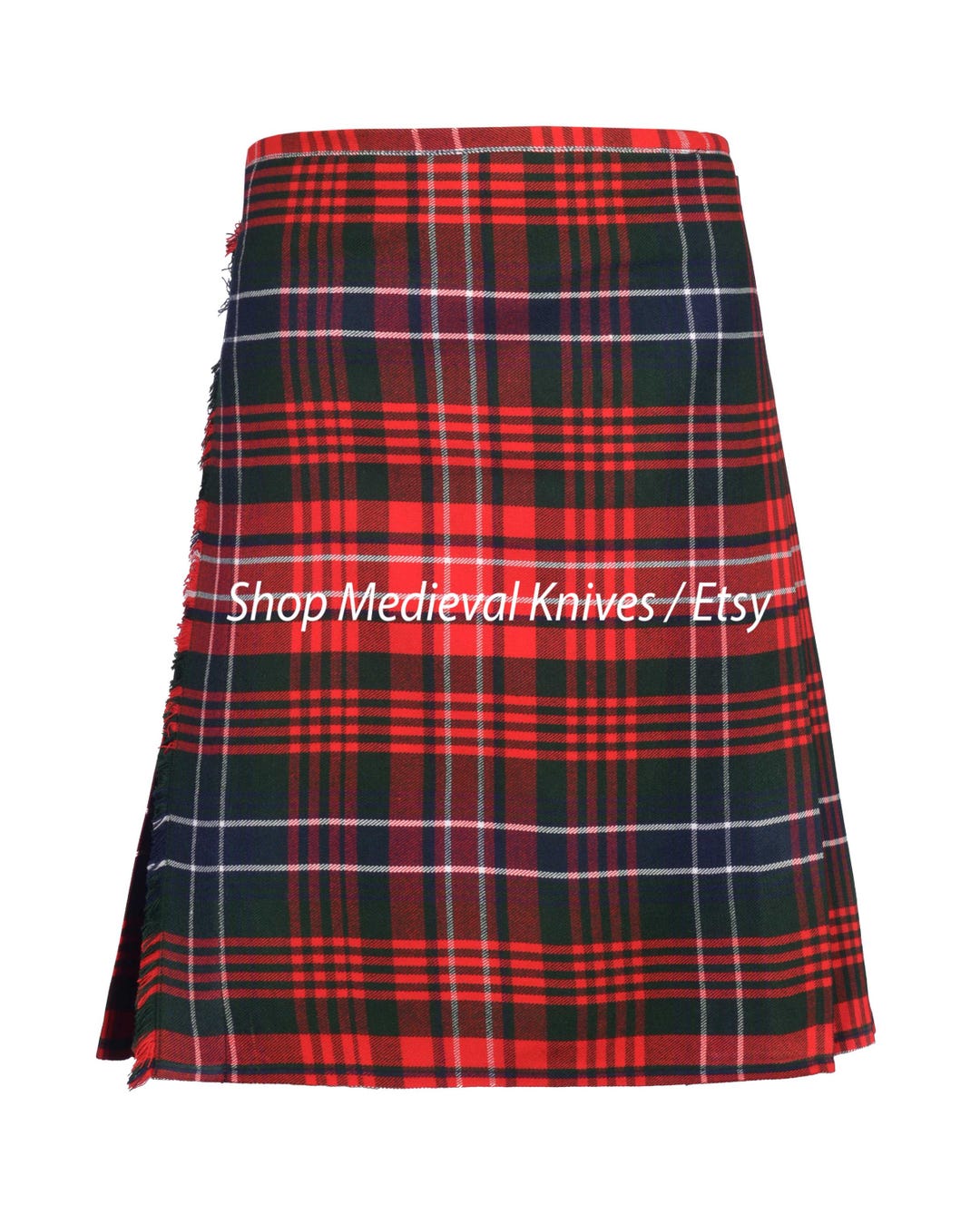 Traditional Highlander Kilt for Men | Scottish Wilson Modern 8 Yard ...