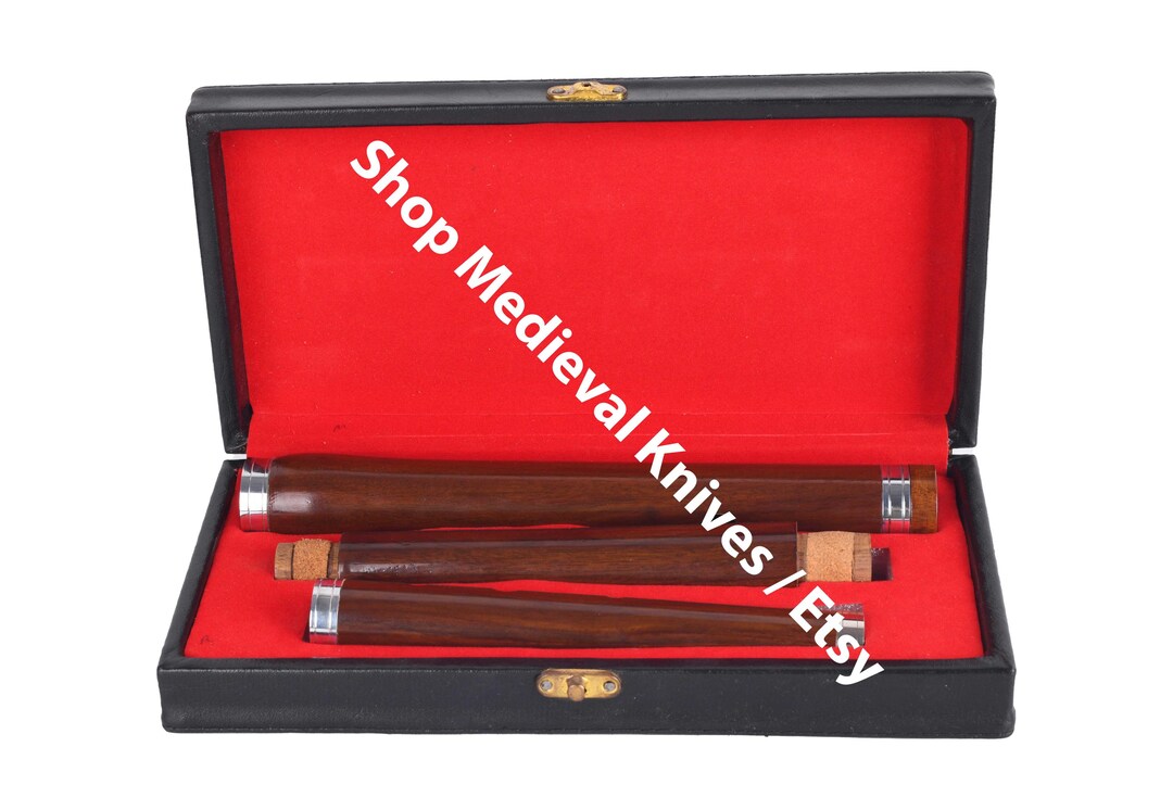 Brown Irish D Flute 3 Parts Rosewood Flute Set Size 23.5 Traditional ...